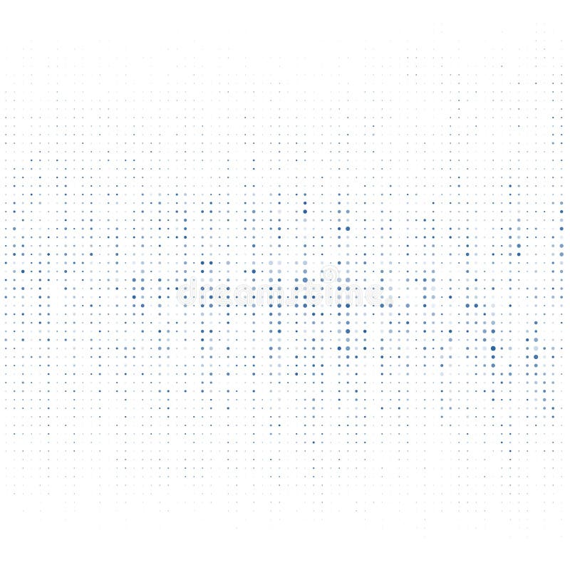 Background of Sky-blue Points on White Stock Vector - Illustration of ...