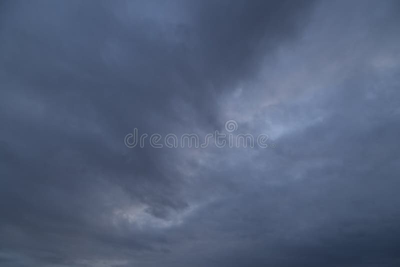 Background of the Sky in Stormy Weather.Dark Sky in Bad Weather Stock ...
