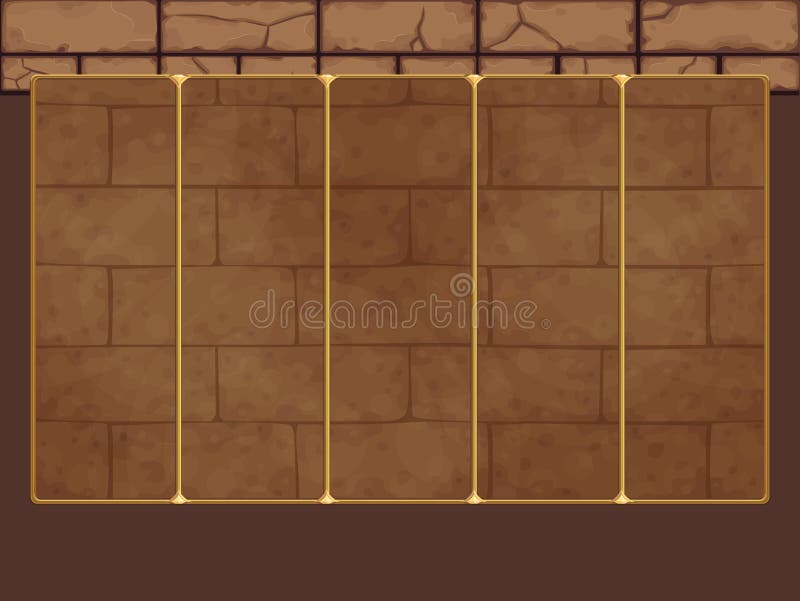 Background for slots game stock vector. Illustration of gold - 52630813