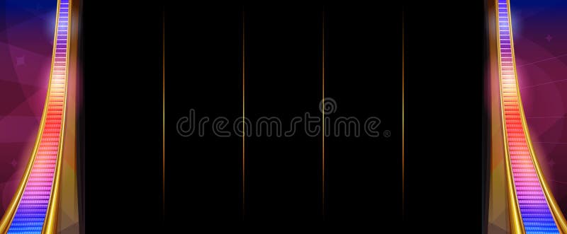 Background for slots game stock vector. Illustration of gold - 52630813