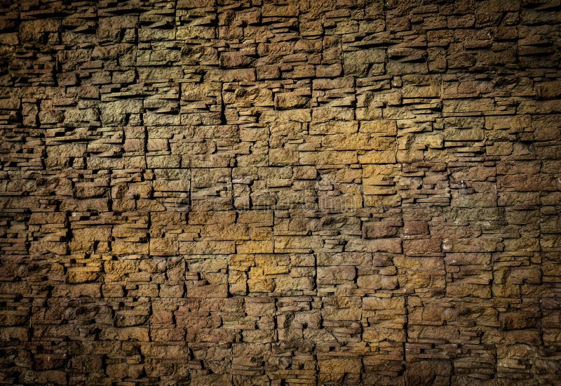 Background of Small Blocks Brown Colour Stock Image - Image of house ...