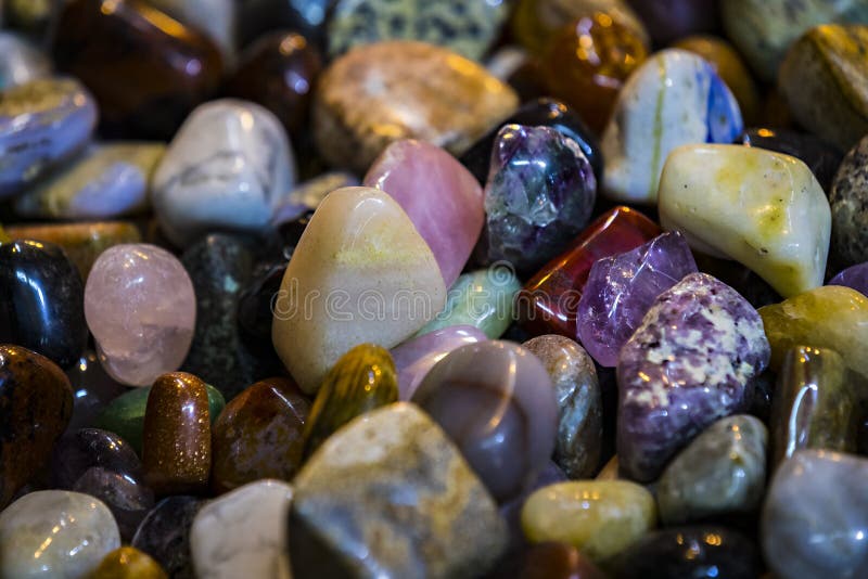 Background of Small Colored Stone Stock Photo - Image of pattern ...