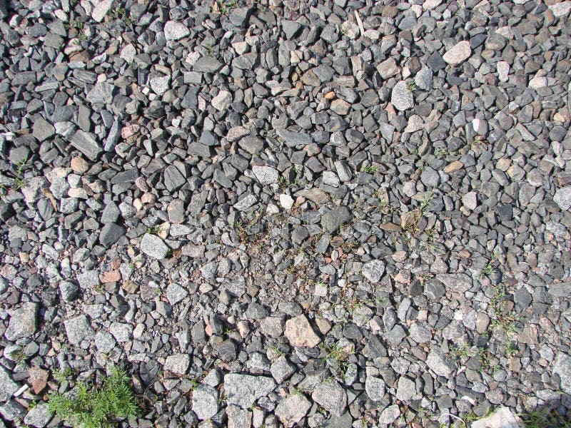 Background of Small and Medium Sized Gravel Stock Image - Image of ...