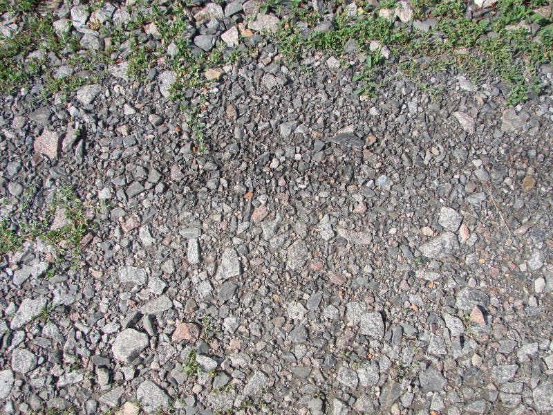 Background of Small and Medium Sized Gravel Stock Image - Image of ...