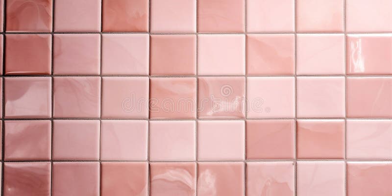Background with Small Pink Rectangular Tiles. Generative AI Stock ...