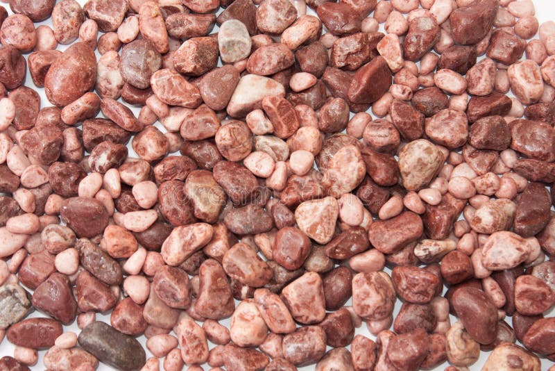 Background of Small Red Stones Stock Photo - Image of hard, pattern ...