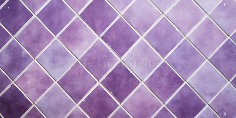 Violet and Purple Tiles Wall Background Stock Illustration ...