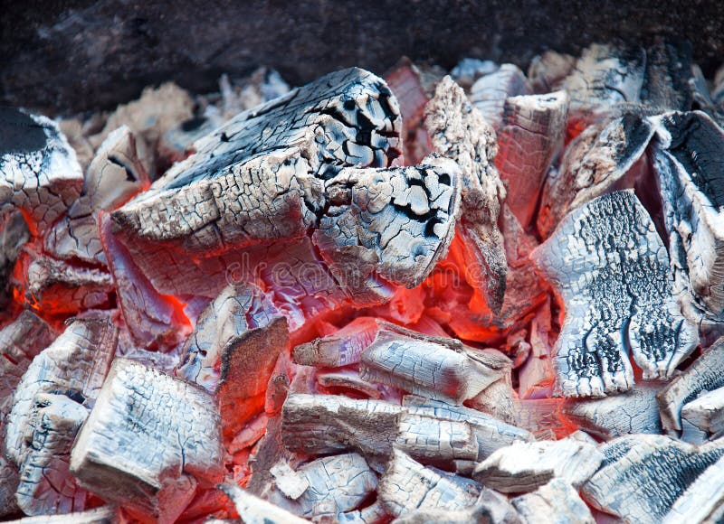 The Background of Smoldering Coal. Stock Image - Image of heat, fire ...