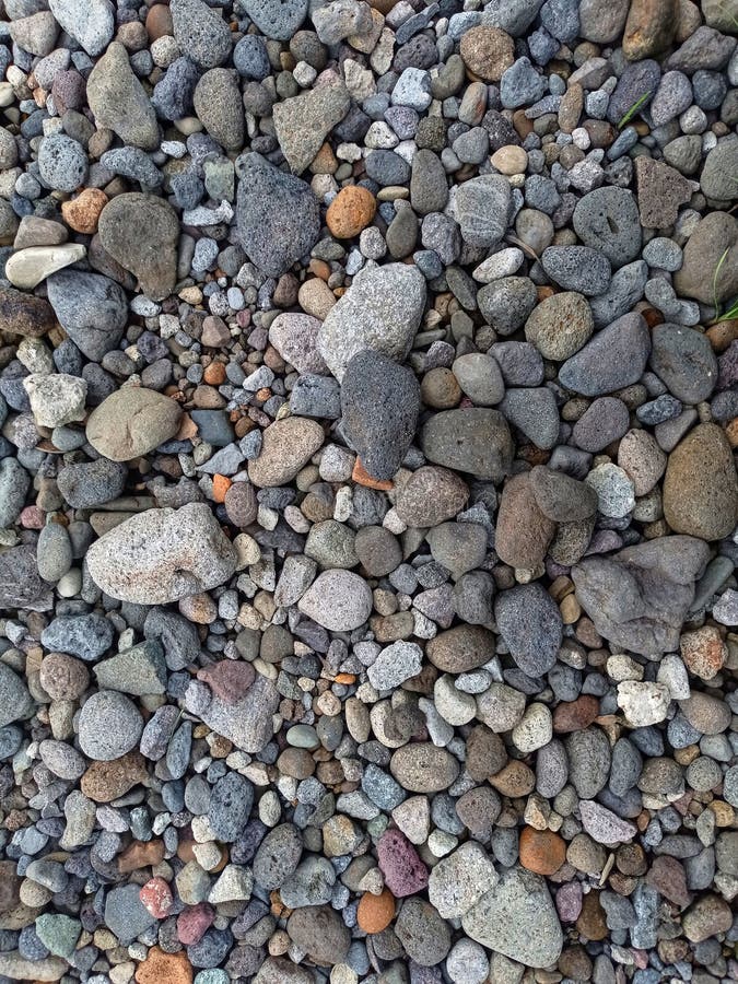 Background of Smooth Round Pebble Texture. Stock Image - Image of ...