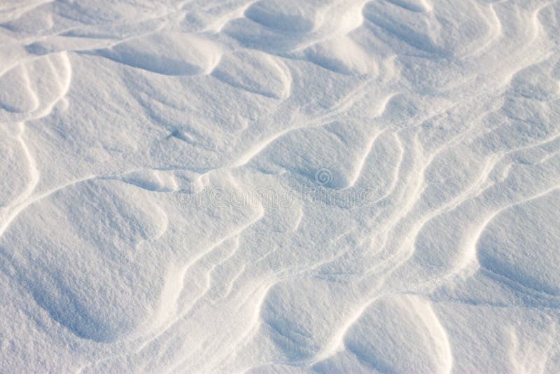 Background Snow Waves at Sunset by the Wind Stock Photo - Image of ...