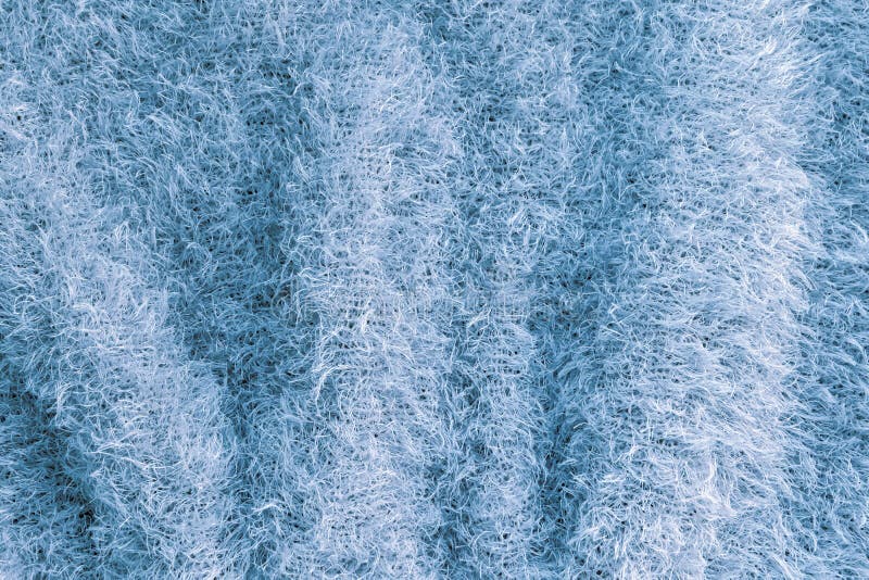 Background of Soft, Fluffy Knit Fabric. Blue Knitted Texture. Stock ...