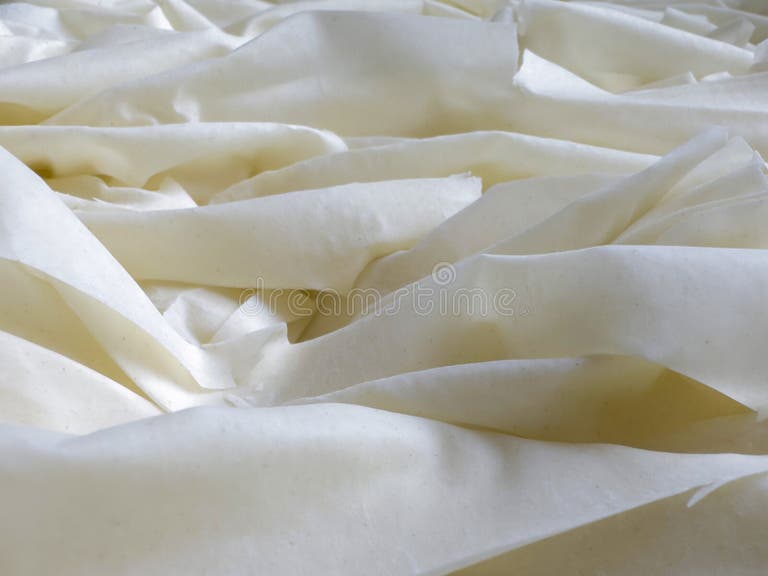 Background of Fresh Phyllo Pastry Stock Image - Image of pastry, phyllo ...