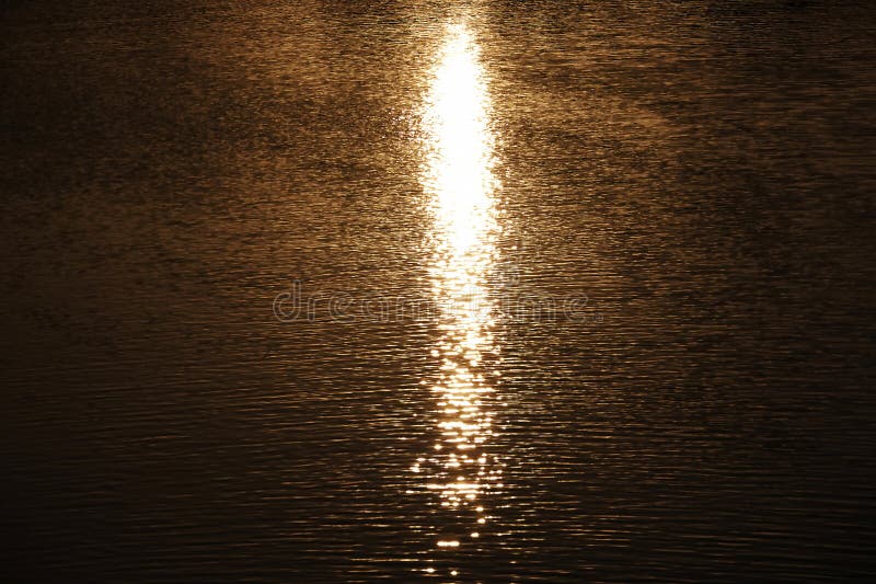 Background Solar Path on the Water Stock Photo - Image of flare, water ...