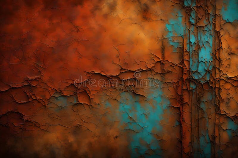 Solid Color, Rusty Paints, Texture, HD Background Stock Illustration ...