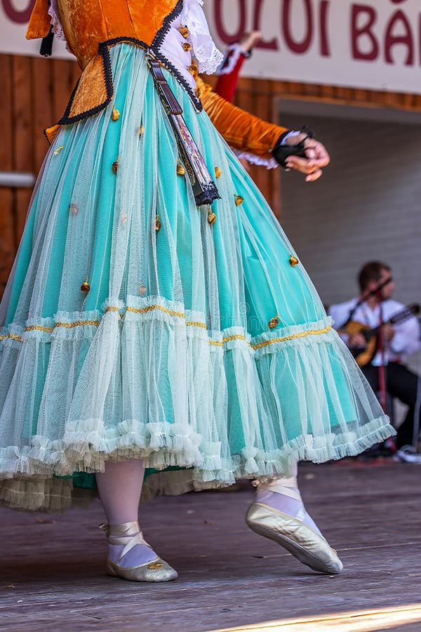 Background with a Spanish Dancer Dress Stock Image - Image of music ...