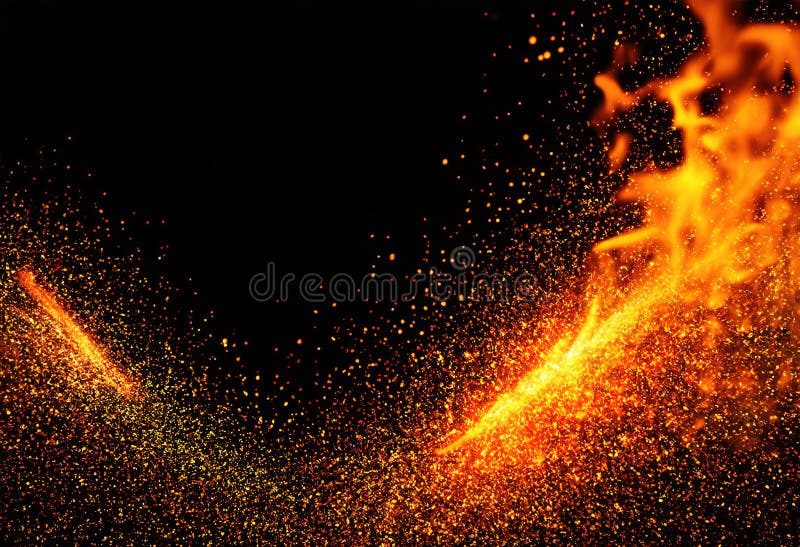 A Background of Sparking Flames at 20-9-2024 Stock Illustration ...