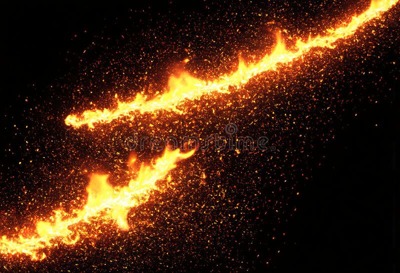 A Background of Sparking Flames at 20-9-2024 Stock Illustration ...