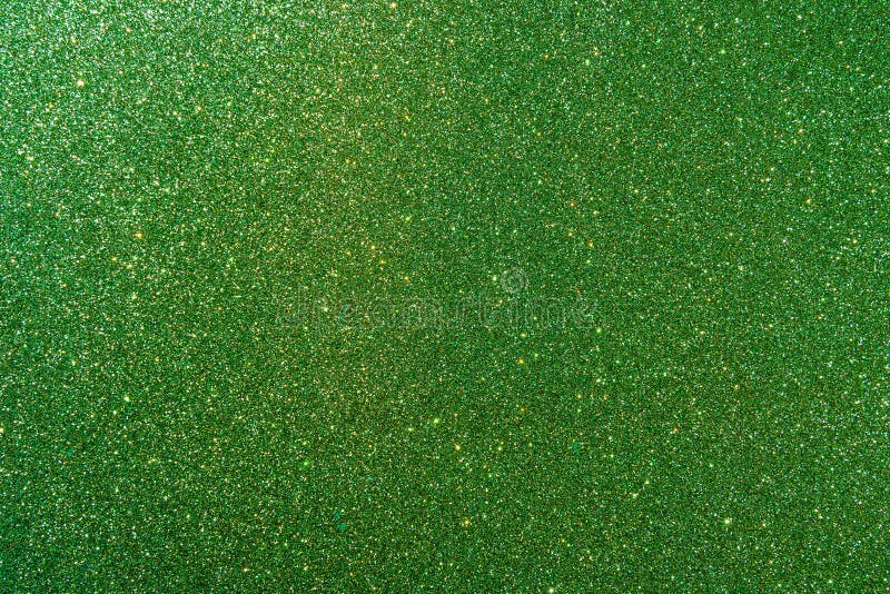 Neon Green Glitter Background