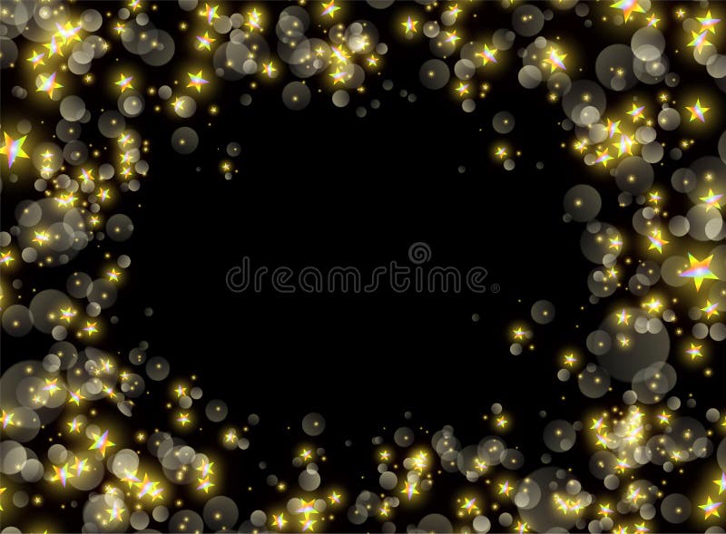Background sparkling stars stock illustration. Illustration of igniting ...