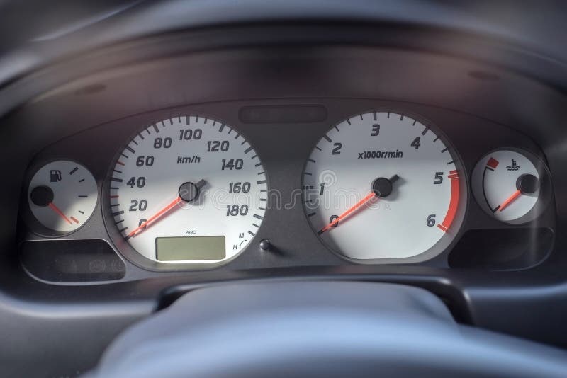 Background. Speedometer of the Japanese Car Stock Photo - Image of ...