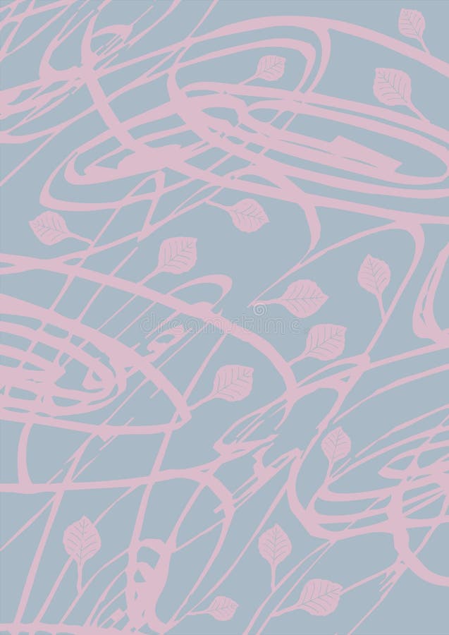 Background of the Spring Letter Stock Illustration - Illustration of ...