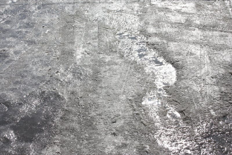 Background Spring. Mud and Puddles Stock Photo - Image of light ...