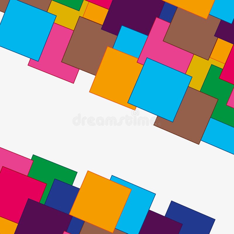 Background from square stock vector. Illustration of background - 101214095