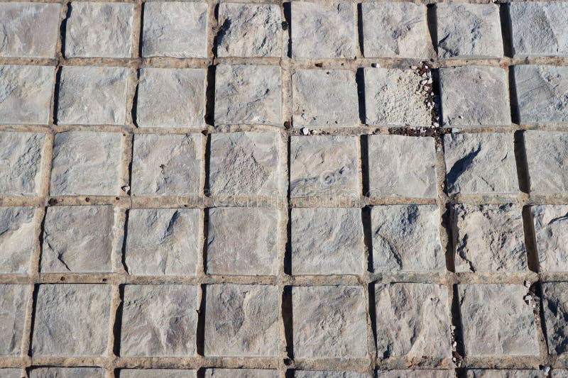 Background of Square Paving Tiles Stock Photo - Image of stone ...