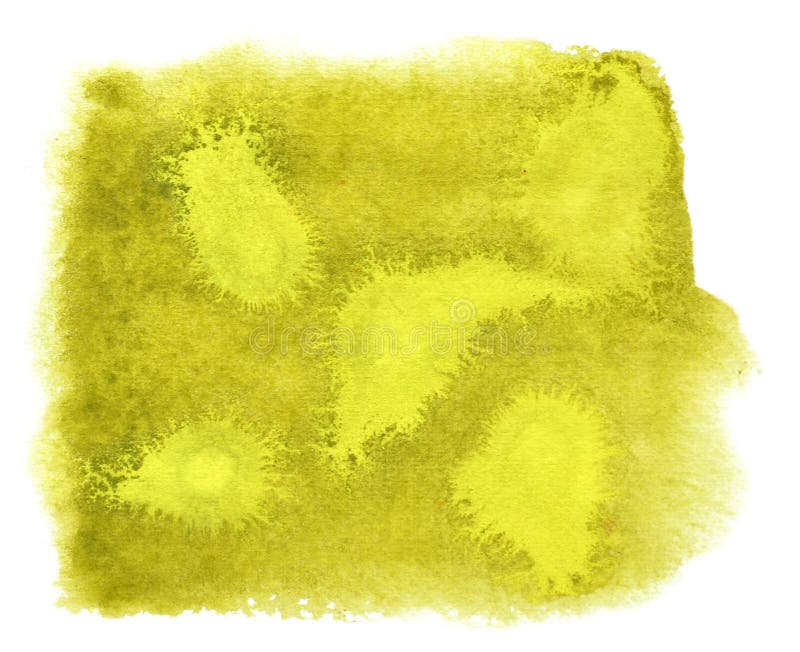 Background Square is Yellow-green with a Fluffy Pattern Inside. Stock ...
