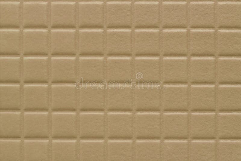 Background of Squares with a Soft Texture, Dark Beige Color Stock Photo ...