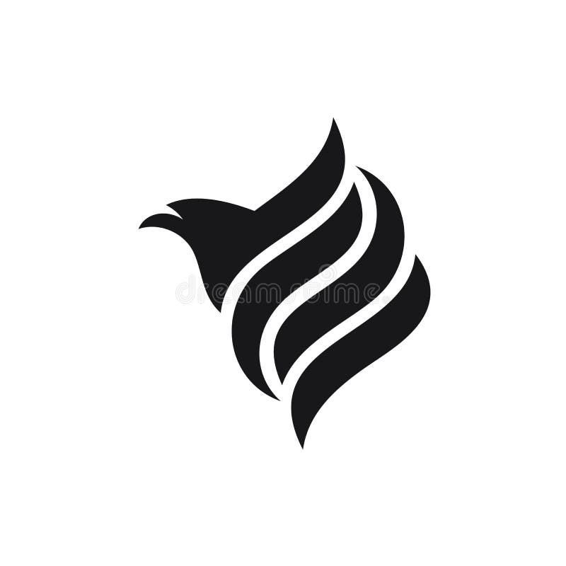 Flying Birds Eagle Hawk Falcon, Eye Vision Logo Design Inspiration ...