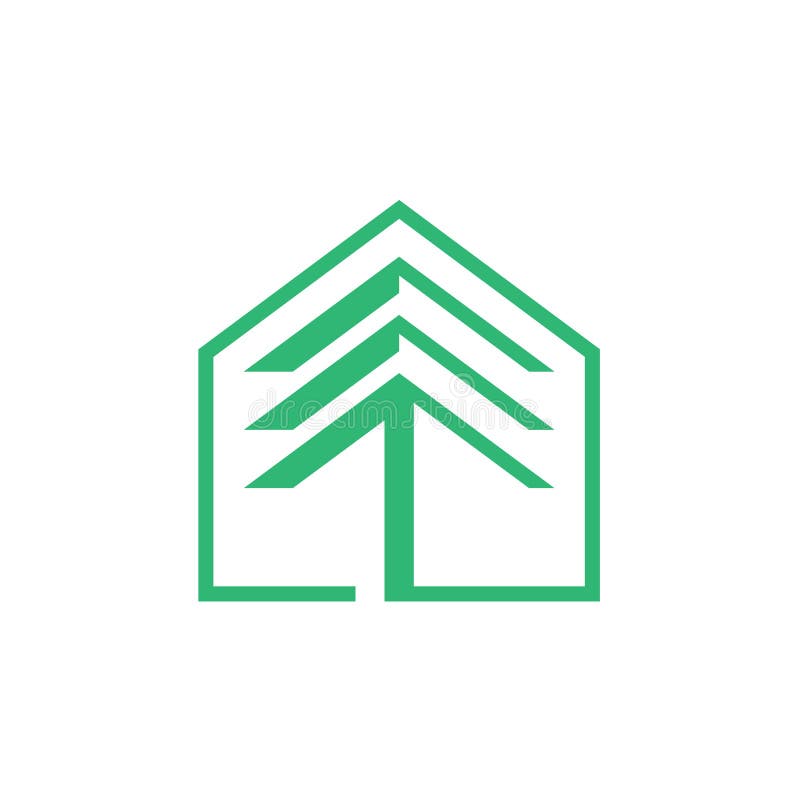 TreeHouse Vector Logo Template Stock Vector - Illustration of estate ...