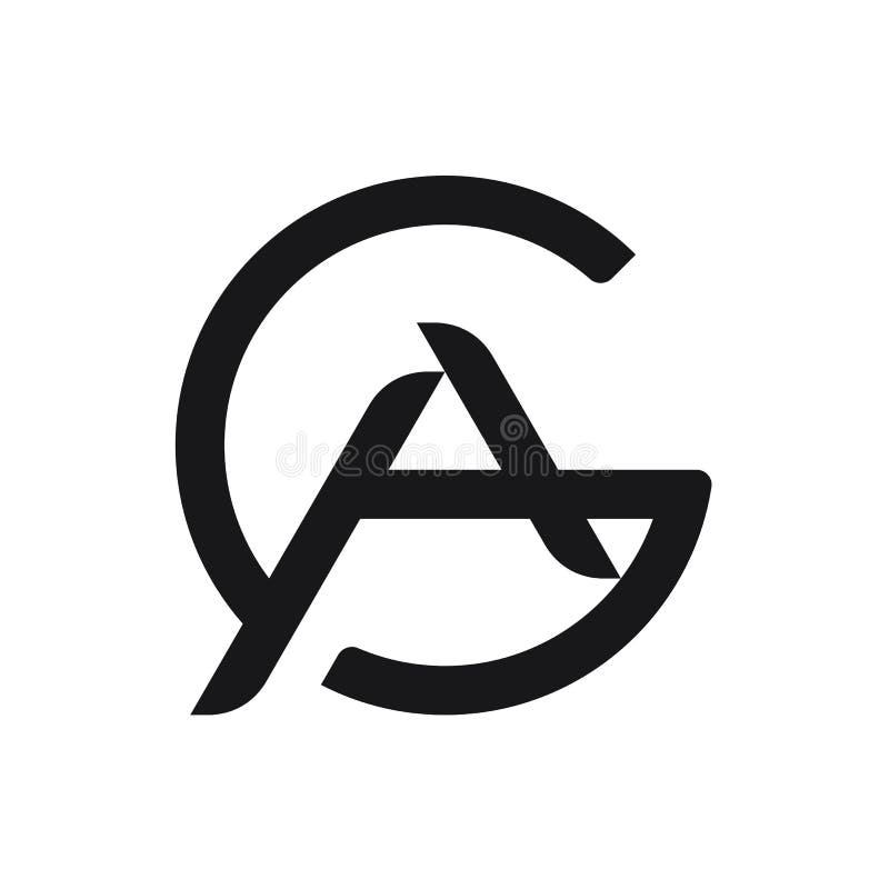 Ag Initials Logo Design Stock Illustrations – 659 Ag Initials Logo ...