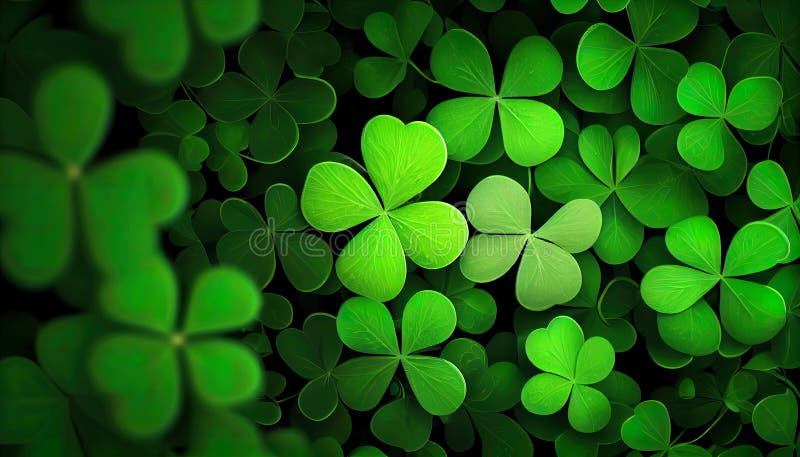 Background for St. Patrick Day. Ai Render. Stock Illustration ...
