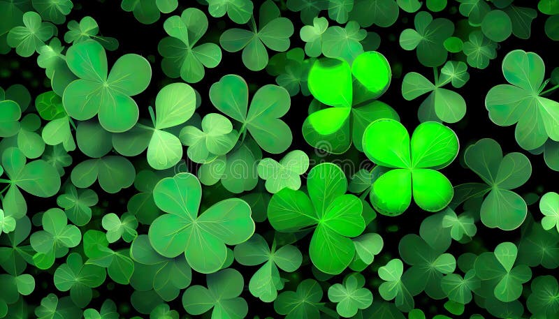 Background for St. Patrick Day. Ai Render. Stock Illustration ...