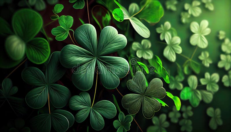 Background for St. Patrick Day. Ai Render. Stock Illustration ...