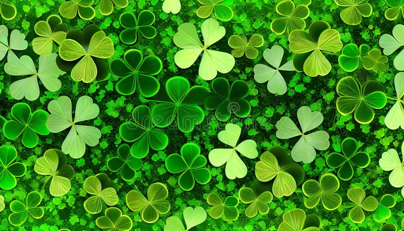 Background for St. Patrick Day. Ai Render. Stock Illustration ...