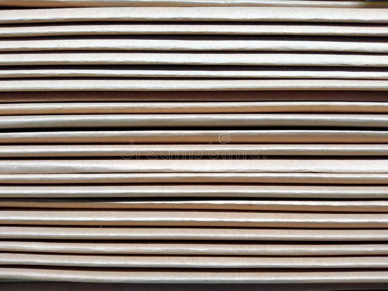 Background of Stack of Cardboard Boxes with Horizontal Pattern Stock ...