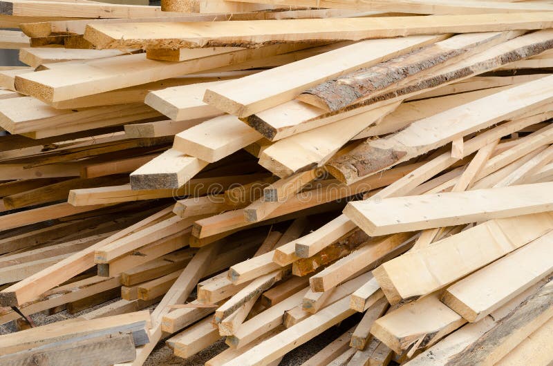 Background of Stack Wood Boards Stock Image - Image of natural, lumber ...