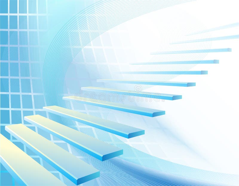 Background with stair stock vector. Illustration of geometrical - 22558153