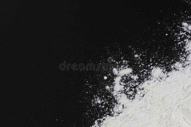 Background of Starch Flour Powder Texture Stock Image - Image of pastry ...