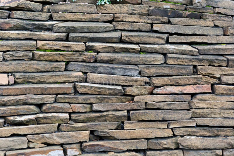 A Background of Stone Blocks Arranged in Rows. Stock Image - Image of ...