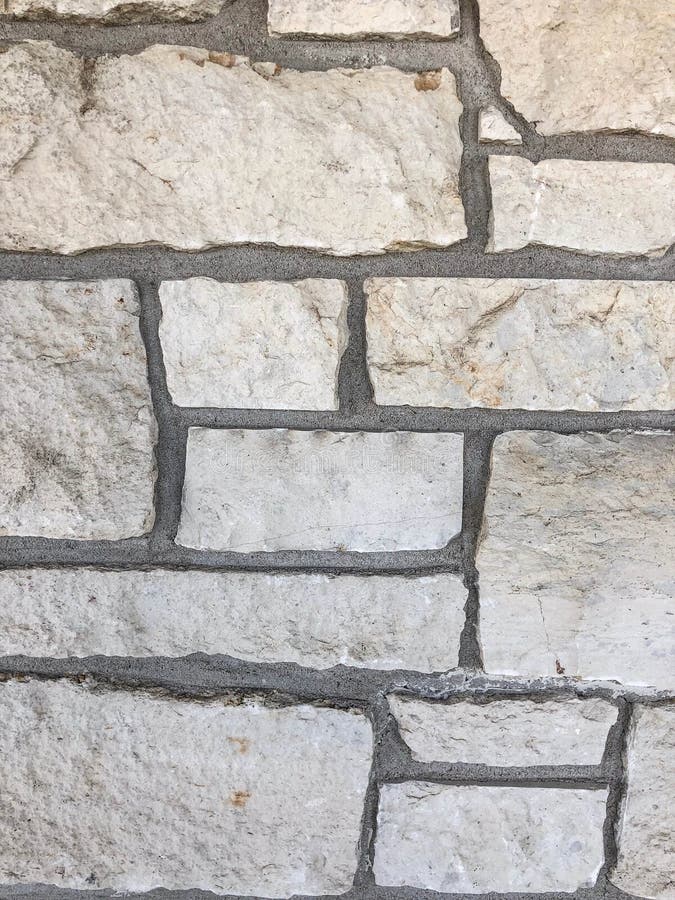 Background of Stone and Mortar Wall Stock Image - Image of brick ...