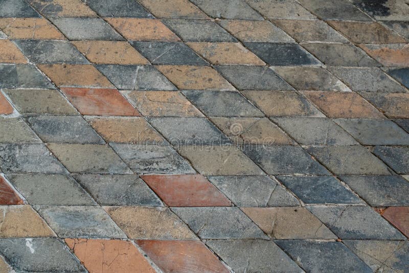 Background Stone from Multicolored Tiles Square Light and Dark Pattern ...
