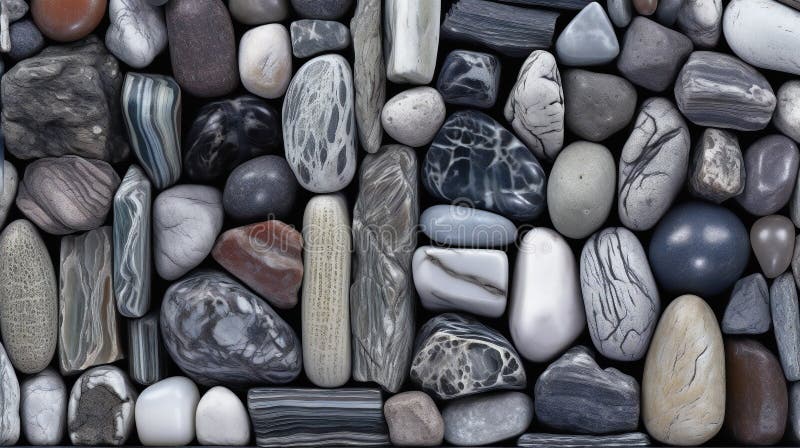 Background of Stone Pebbles, Texture of Stone Pebbles Stock ...