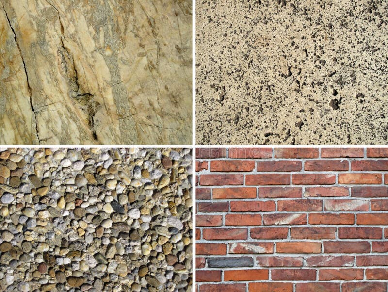 Background of Stone. Set of 4 Elements Stock Image - Image of ...