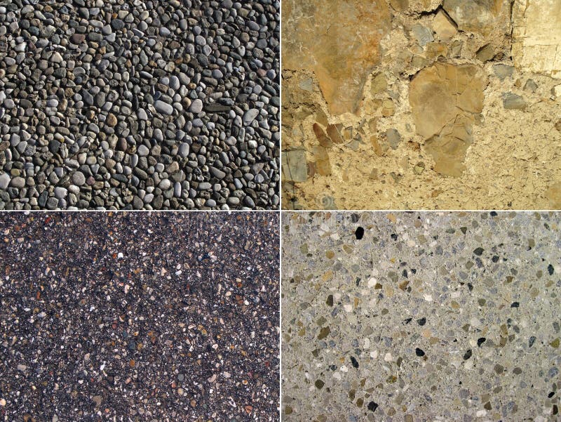 Background of Stone. Set of 4 Elements Stock Photo - Image of detail ...