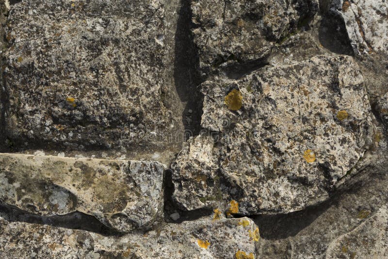 Background with Stone Texture Over Time Covered with Atmospheric ...