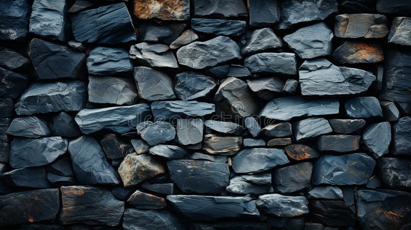 Background of Stone Wall Texture or Wall Made of Natural Stone Blocks ...