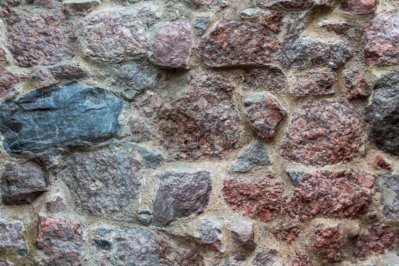 Background of Stones, Large Cobblestones, Wall, Ancient Paving Stones ...